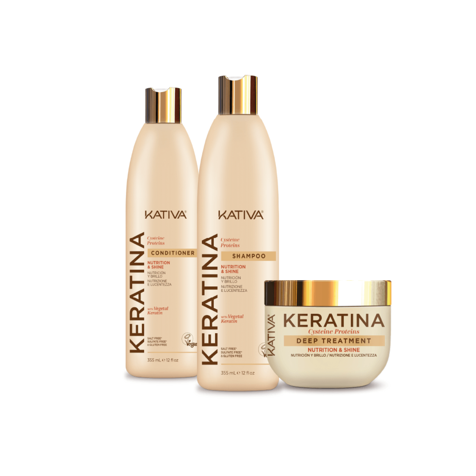 Kativa Keratina Cysteine Proteins Set | Ezdan Beauty